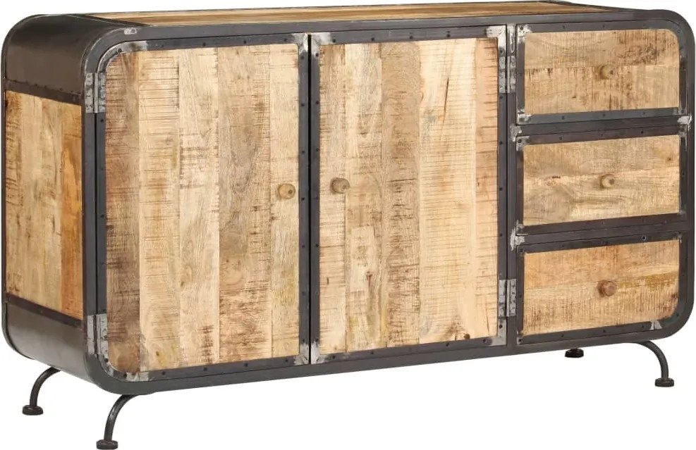 vidaXL Příborník 140 x 40 x 80 cm masivní mangovníkové dřevo [247803]