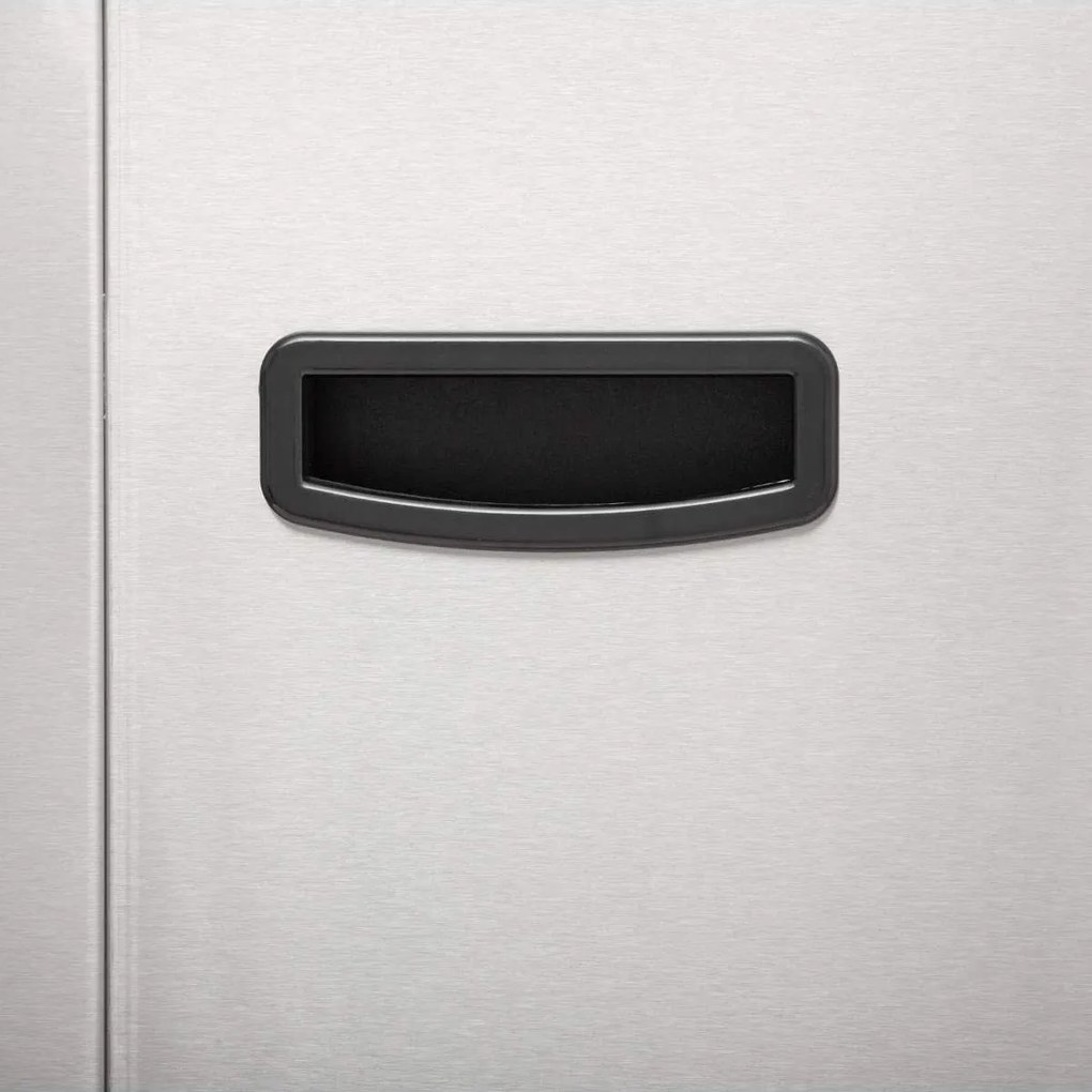 Automatický odpadkový koš 40L, nerezová ocel, stříbrná
