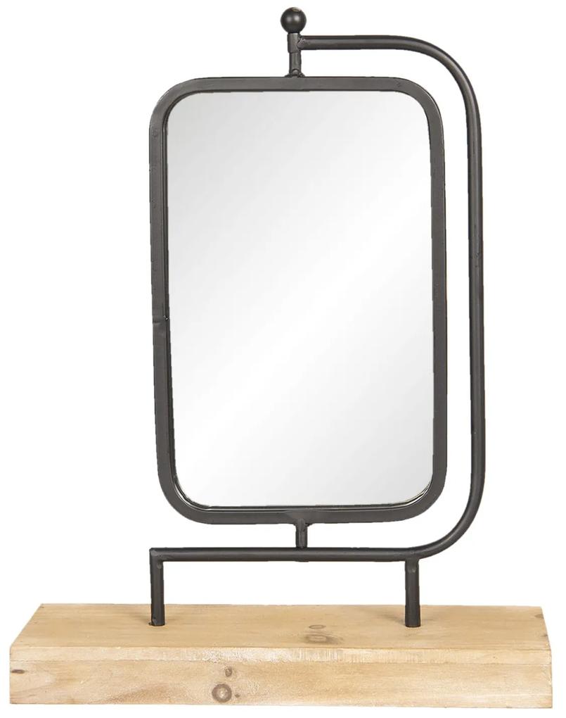 Kovové stolní zrcadlo Paul - 35*12*45 cm
