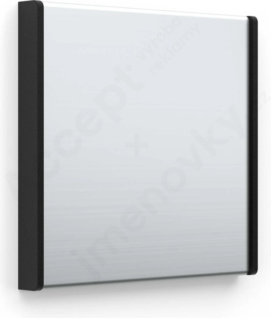 ACCEPT Dveřní tabulka ACS 93 x 93 mm - stříbrná tabulka