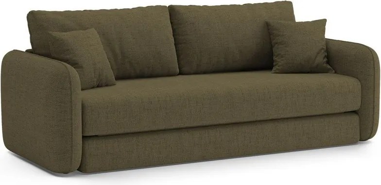 Zelená rozkládací pohovka 225 cm Dormi – Micadoni