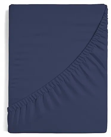 Matějovský napínací prostěradlo jersey Tmavě modré na matraci: 90/100 x 200 cm