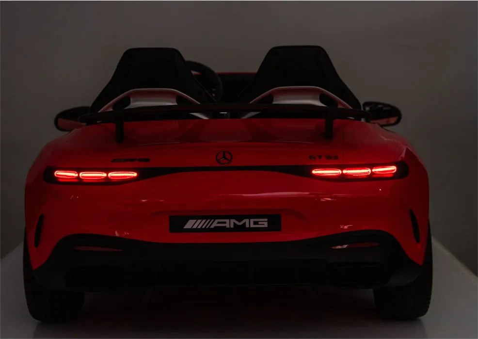 LEAN CARS Elektrické autíčko Mercedes GT63 AMG DK-GT63 24V LCD červené