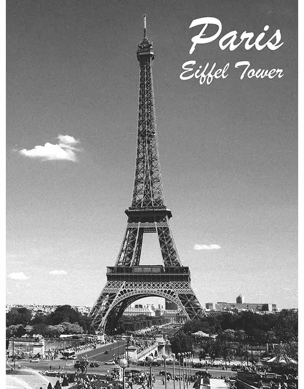 Cedule Paris Eiffel Tower