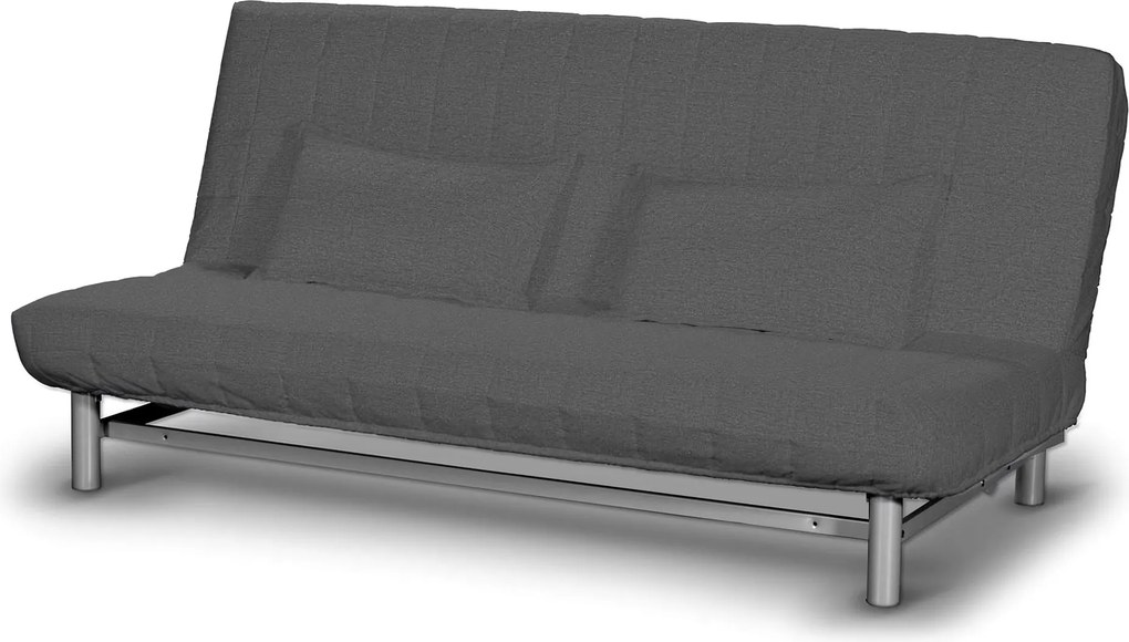 Potah na pohovku IKEA  Beddinge krátký barva šedá látka pletený vzor