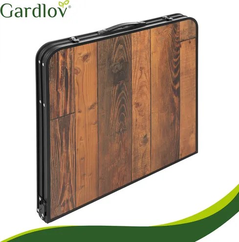 Skládací zahradní stůl Gardlov + 4 židle
