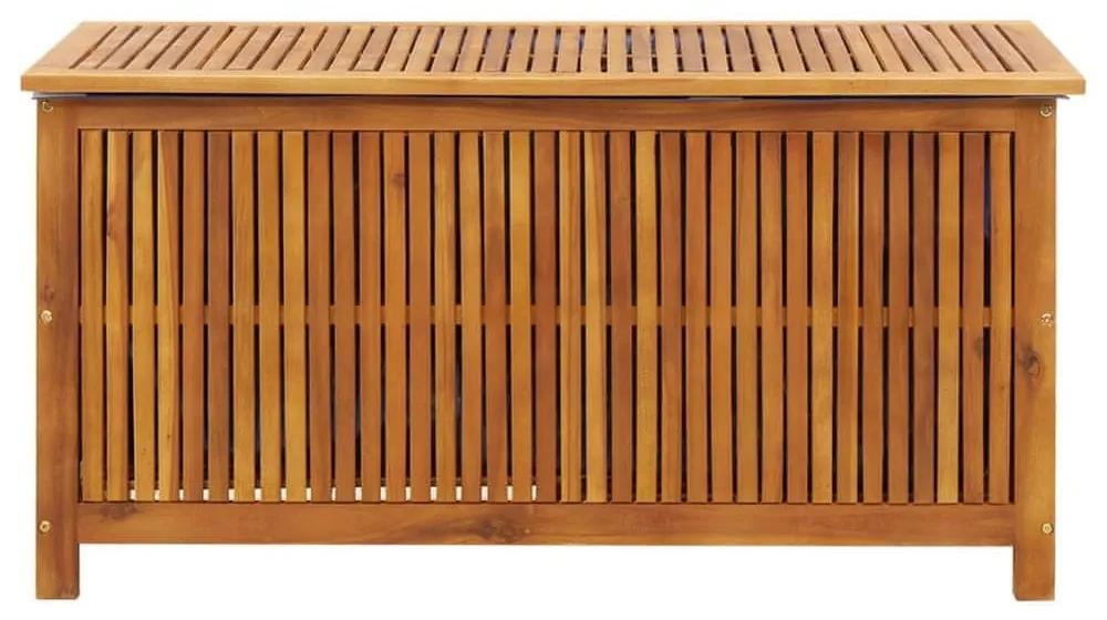 Petromila Zahradní úložný box 113 x 50 x 58 cm masivní akáciové dřevo