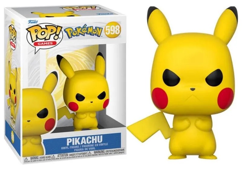 Funko pop games: pokemon - grumpy pikachu(emea)