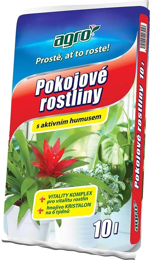 AGRO substrát pokojové rostliny 10 l