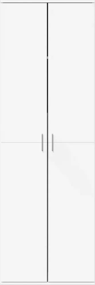 Skříň highboard bílá 60 x 35 x 180 cm kompozitní dřevo 3276665