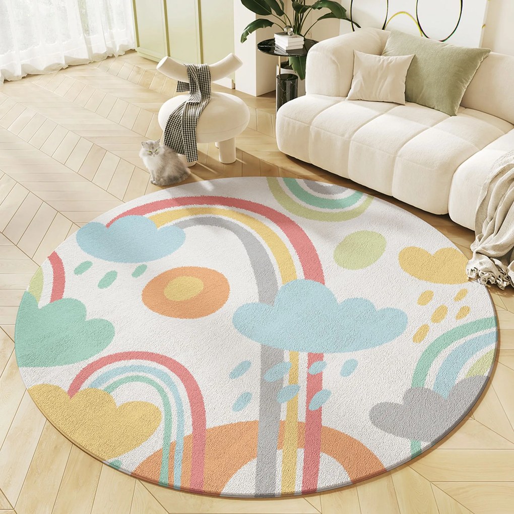 Tribeca Design Kusový kruhový koberec Wonderland Rozměry: 100x100 cm