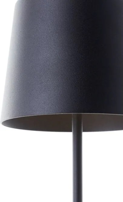 Brilliant G90939/76 Venkovní AKU stolní lampa KAAMI černá USB-C