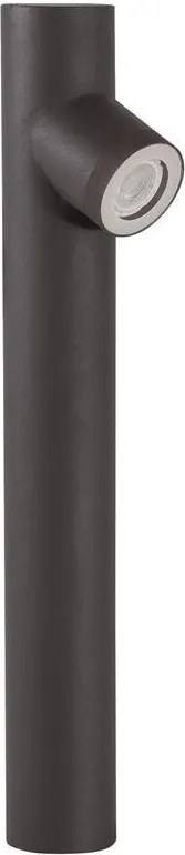 NV 9291702 Venkovní sloupkové svítidlo RAMO tmavě šedý hliník skleněný difuzor GU10 1x7W 220-240V IP65 bez žárovky - NOVA LUCE