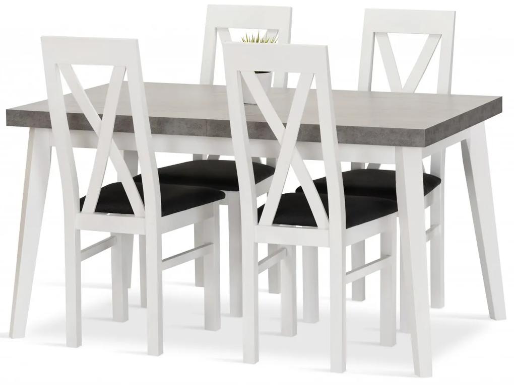 Jídelní sestava RUT stůl + 4 židle