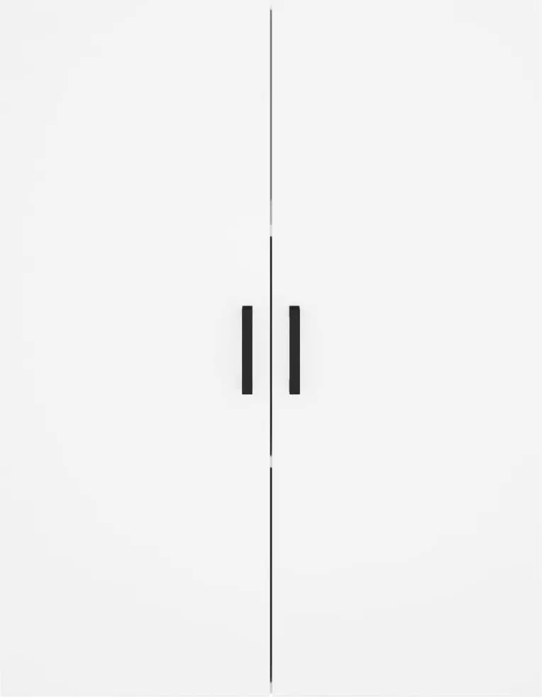 Skříň highboard bílá 69,5 x 34 x 180 cm kompozitní dřevo 3195843