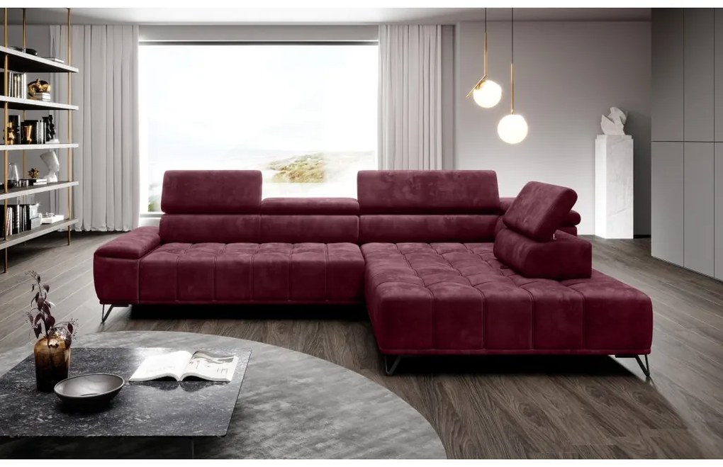 Rohová sedací souprava PALLADIO L - 320 cm SKUPINA: SKUPINA IV PREMIUM, Roh sedací soupravy: Pravý roh