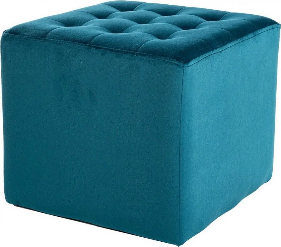 Casarredo - Komfort nábytek Taburet LORI, VELVET tyrkysová