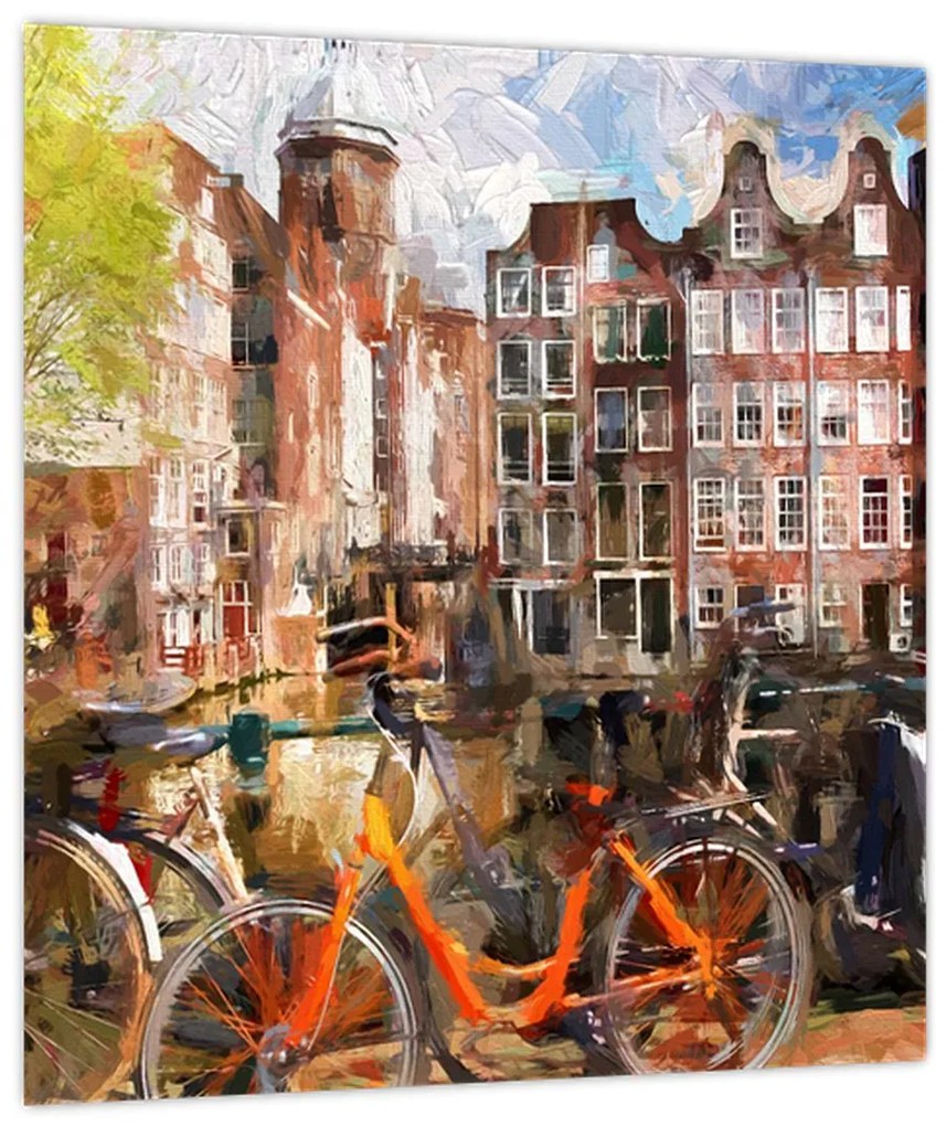 Obraz - Amsterdam (30x30 cm)