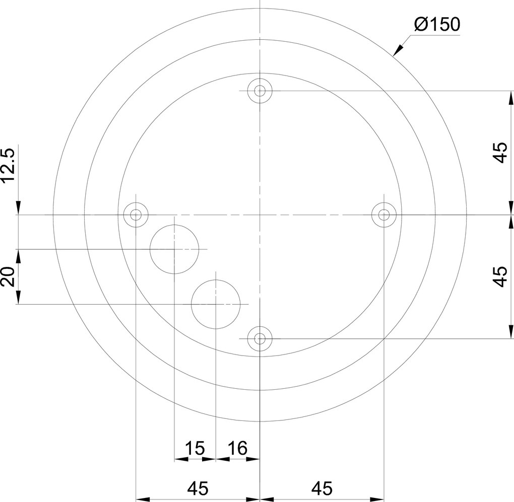 OS SKA68916 SKAT 2 stropní/nástěnné plastové svítidlo bílá IP65 4000 K 20W LED DALI (původní kód OS 68916) - OSMONT