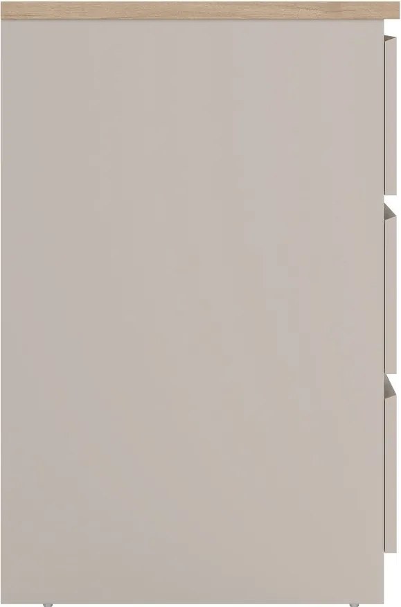 Krémová komoda 77x76x50 cm Naia – Tvilum