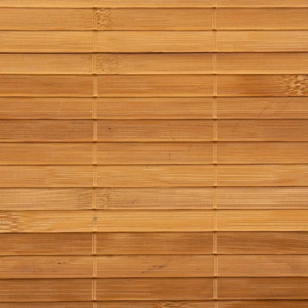 Bambusový koš na prádlo, dvoukomorový, 60 L