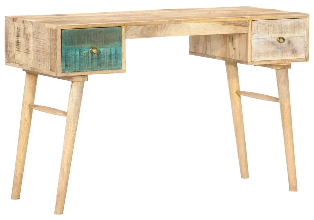 Psací stůl Chester - masivní mangovníkové dřevo | 118x50x75 cm