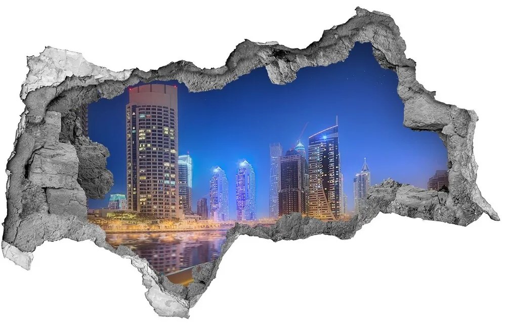 Wallmuralia Fototapeta díra na zeď Dubaj 95x73 cm