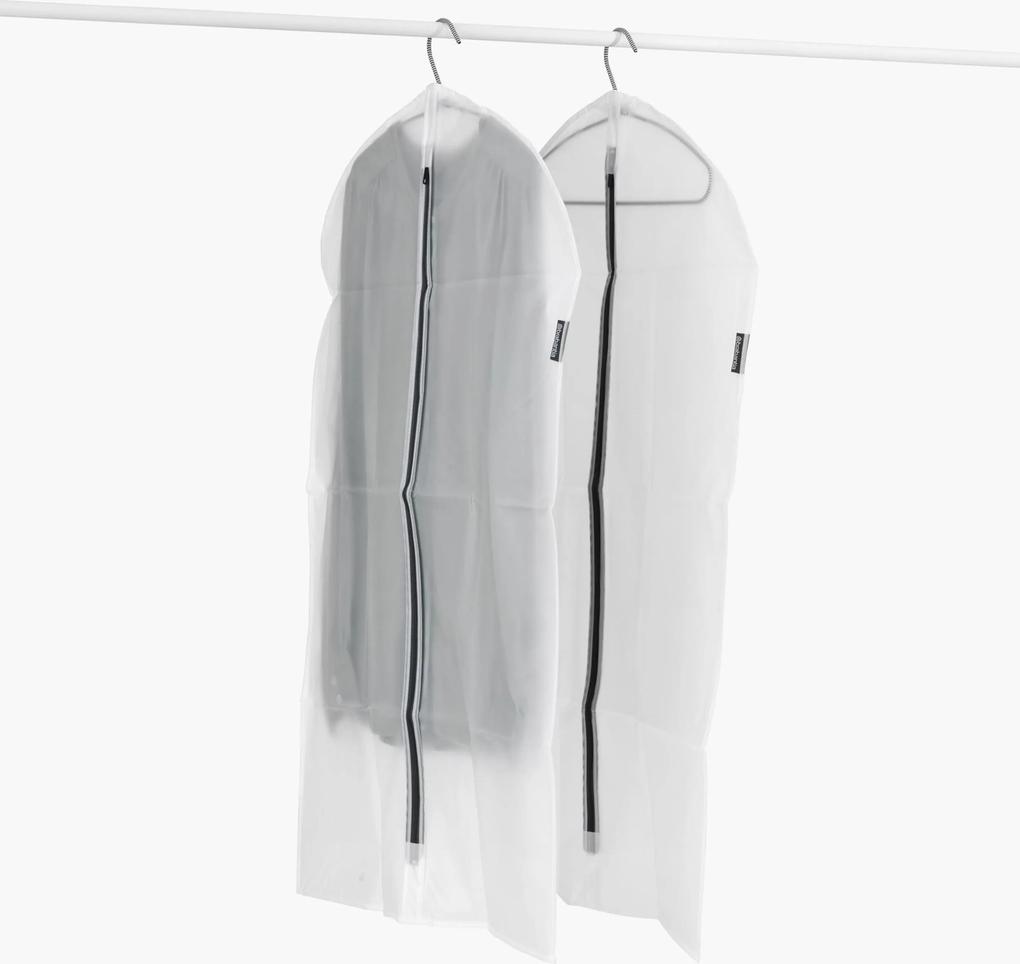 Ochranné obaly na oděvy Brabantia XL bílo-černé 2 ks