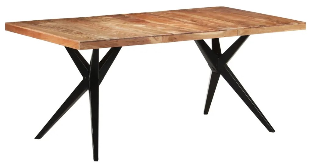 323568 vidaXL Jídelní stůl 180 x 90 x 76 cm masivní akáciové dřevo