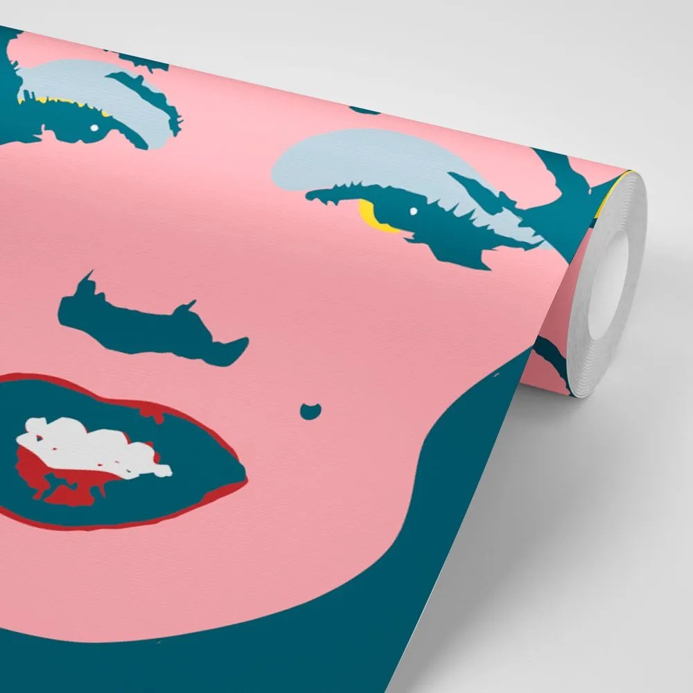 Tapeta Marilyn Monroe v pop art designu