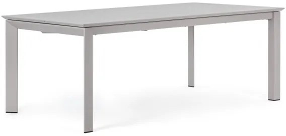 BIZZOTTO Rozkládací zahradní stůl KONNOR 200x110 cm světle šedá 0662721