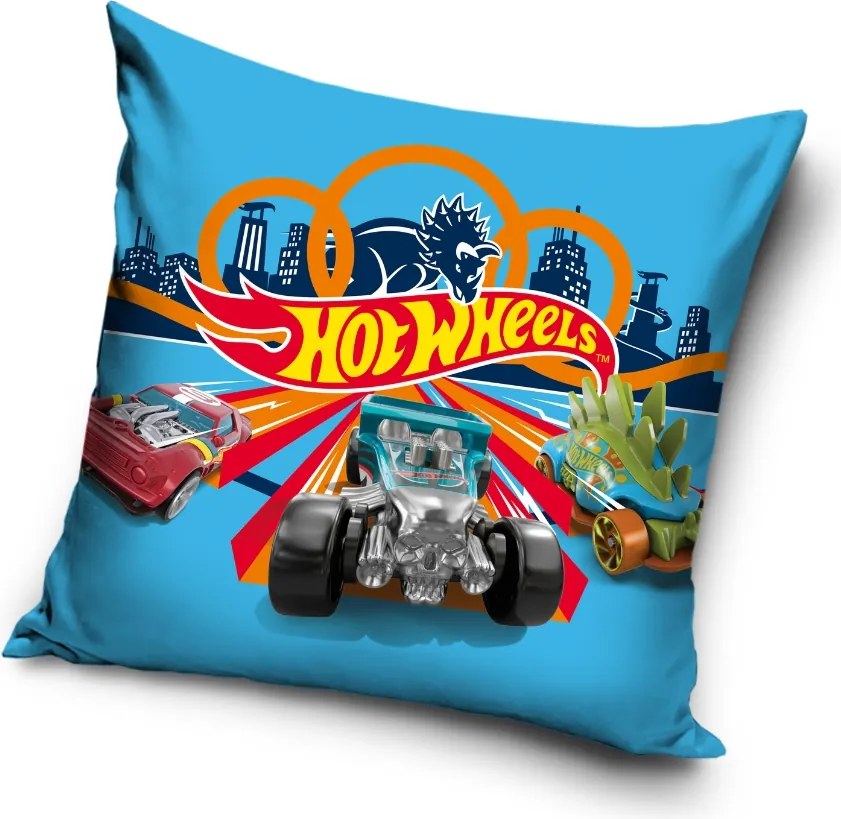 Dětský polštářek Hot Wheels Nekonečná Smyčka