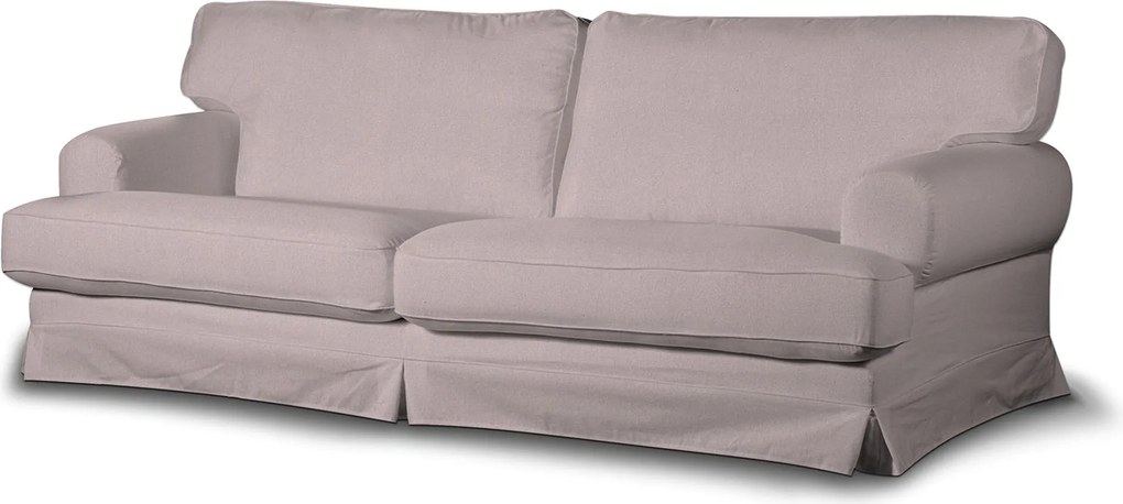 Potah na pohovku IKEA Ekeskog rozkládací barva růžová látka pletený vzor