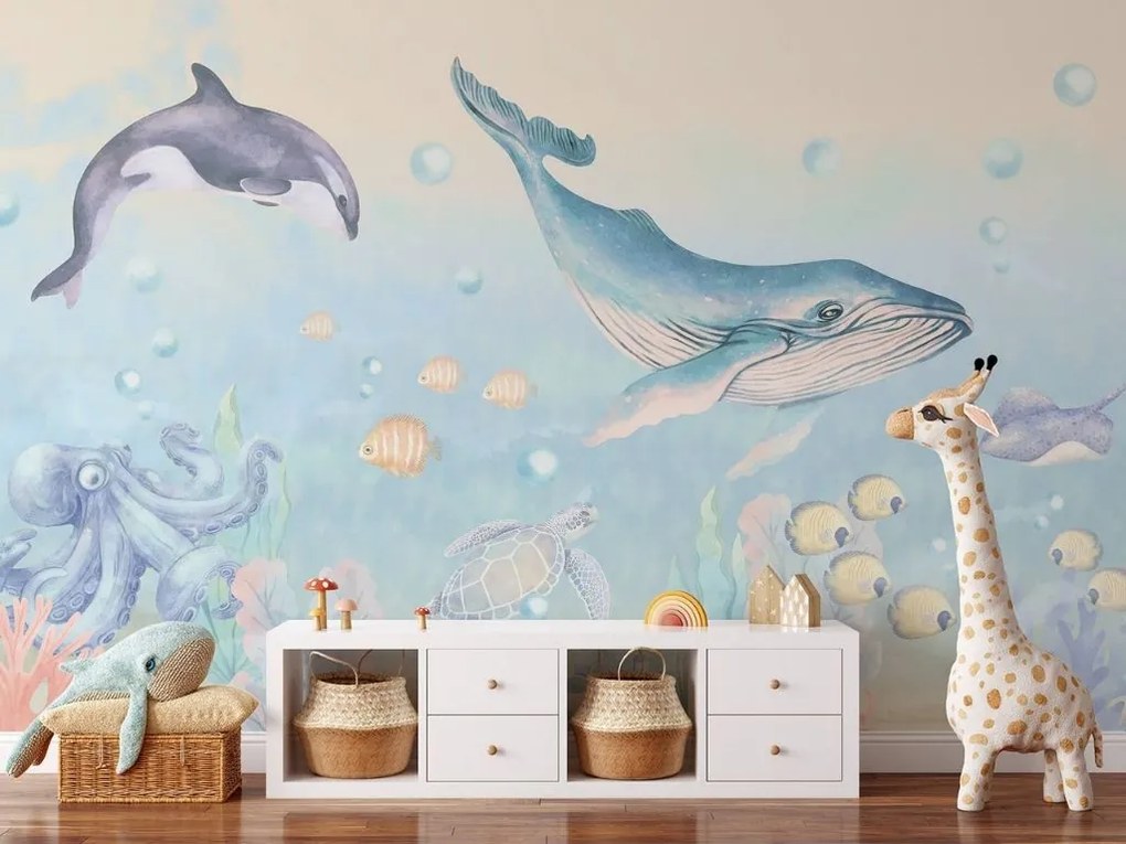 Velkoplošná tapeta mural OCEÁN do dětského pokoje