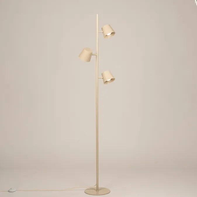 Stojací lampa Snap Fosca Taupe Trio