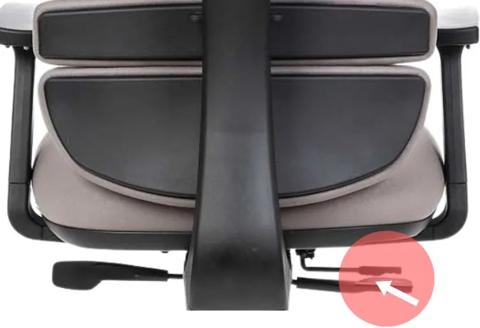 MERCURY Ergonomická kancelářská židle WORKEASE - šedá látka