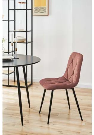 Set 2 ks jídelních židlí SJ.3, růžová