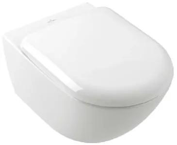 Villeroy & Boch Antao - Závěsné WC, Rimless, CeramicPlus, TwistFlush, alpská bílá 4674T0R1