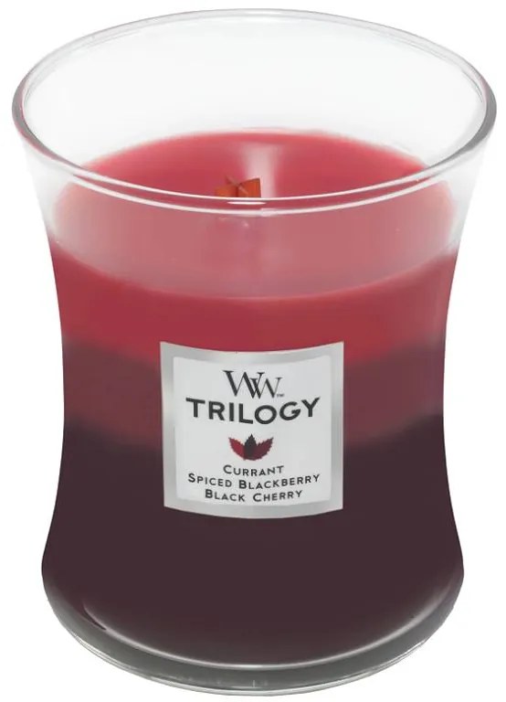 WoodWick – Trilogy vonná svíčka Letní bobule, 275 g