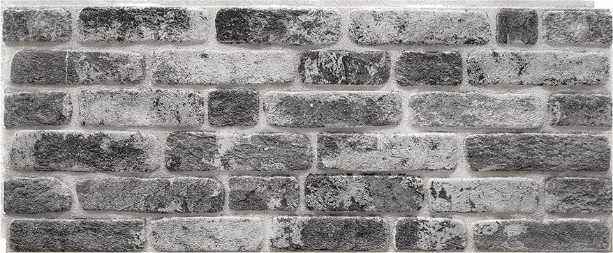 Fasádní obklad Cihla Rustik Šedá, tloušťka 3,5 cm