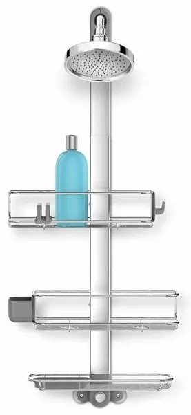 Nastavitelný držák do sprchy Plus, nerez