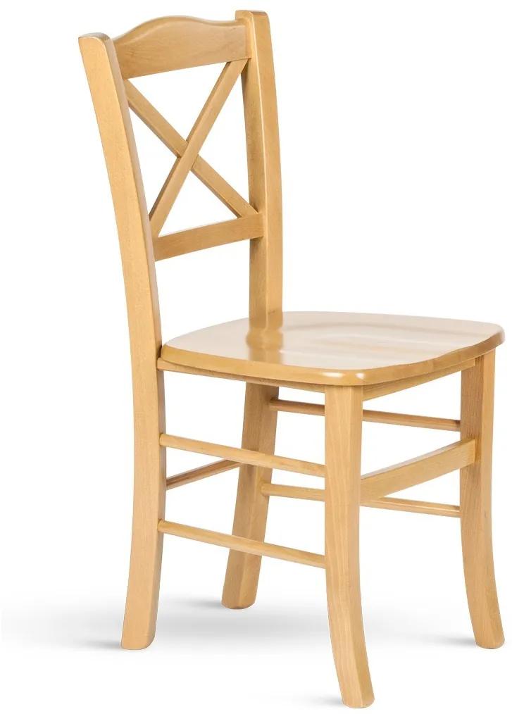 Stima Židle CLAYTON s masivním sedákem Odstín: Moření Dubové