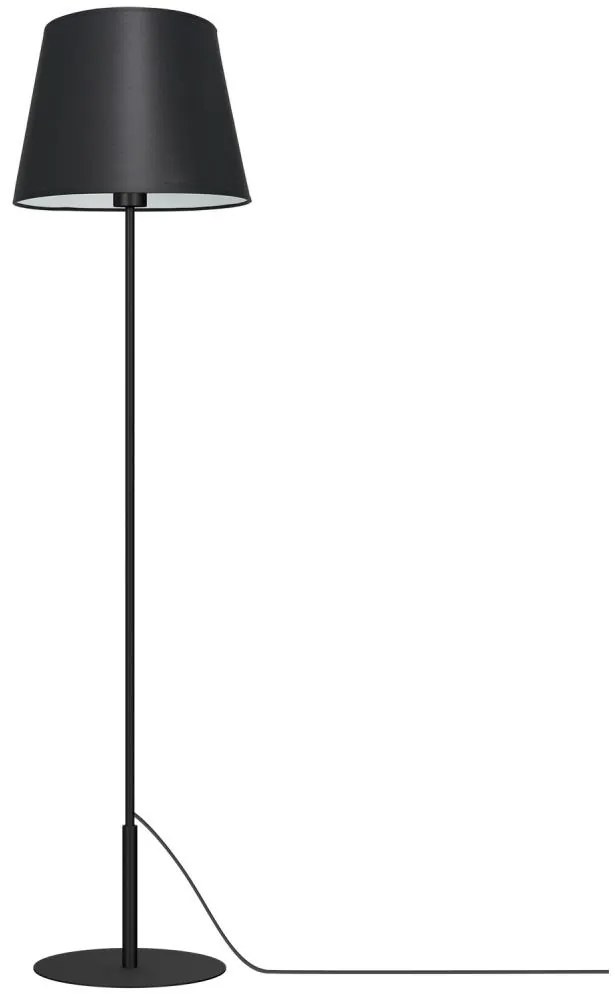 Luminex Stojací lampa ARDEN 1xE27/60W/230V černá/bílá LU3485