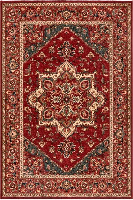 Kusový koberec vlněný Osta Kashqai 4354 300 červený Rozměr: 200x300 cm