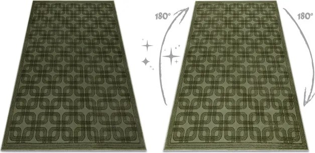Koberec AURA J2556A zelený