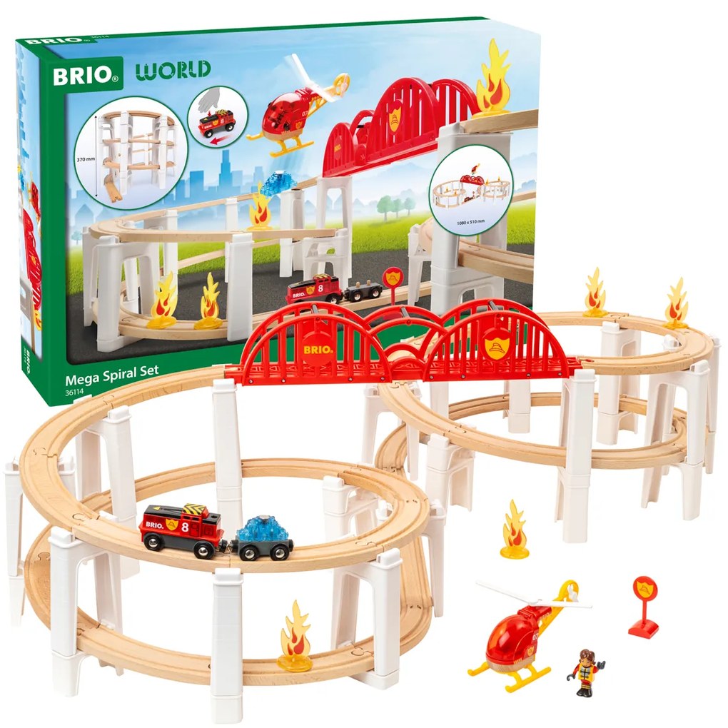 Brio 36114 vlaková sada megaspirála