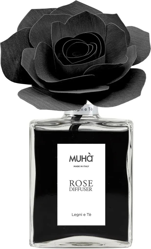 Muhà Rose difuzér s dřevěnou růží Legni e Tè Objem: 200 ml