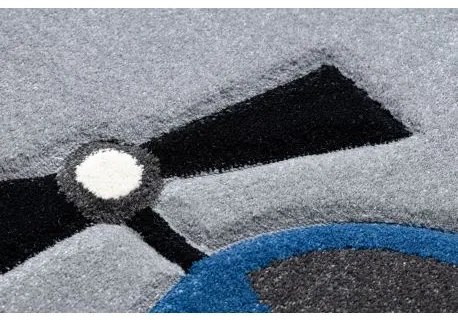 koberec PETIT TOYS HRAČKY AUTA šedá velikost 180x270 cm | krásné koberce cz