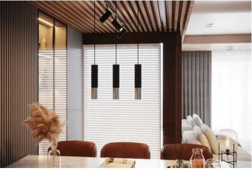 Stropní svítidlo SOLLUX Loopez GU10 1x40W bez zdroje SL.0939 černá/chrom
