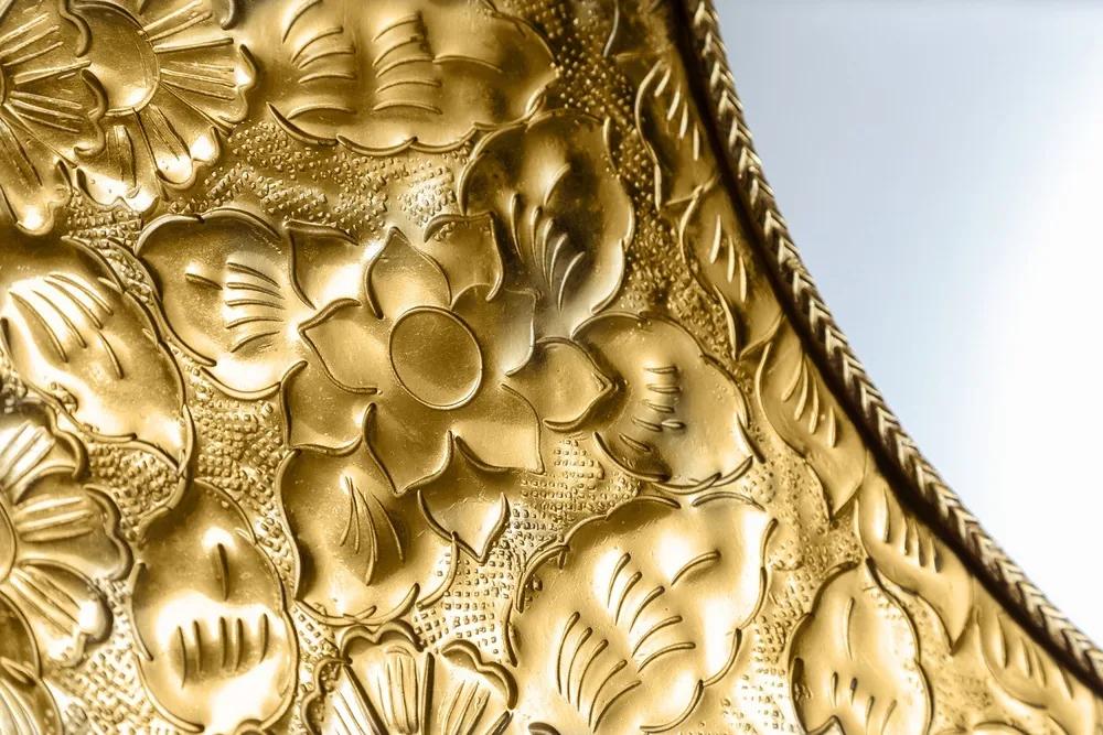 Designové nástěnné zrcadlo Latoya 81 cm zlaté